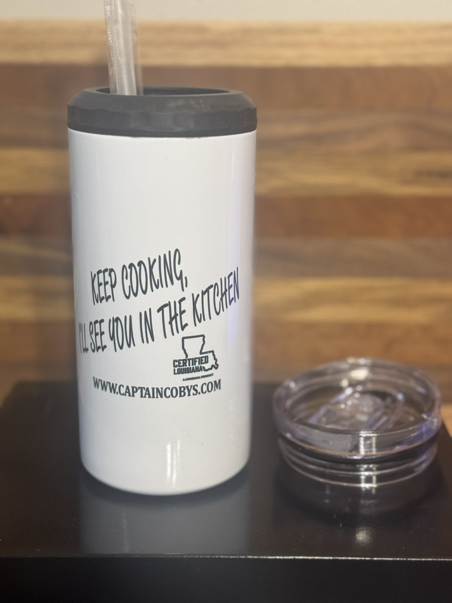 Koozie 4-Way Koozie – Captain Coby Cajun Seasoning