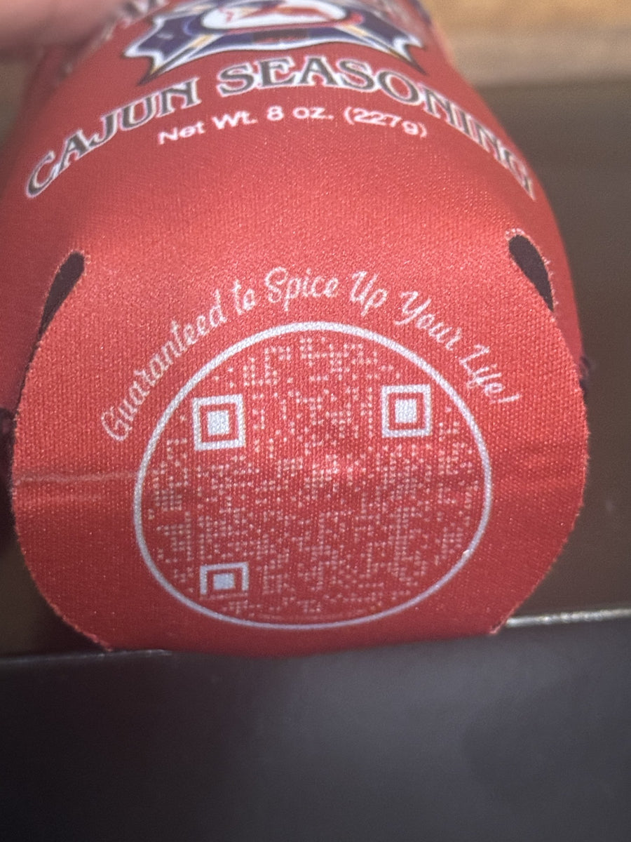 Koozie Neoprene – Captain Coby Cajun Seasoning